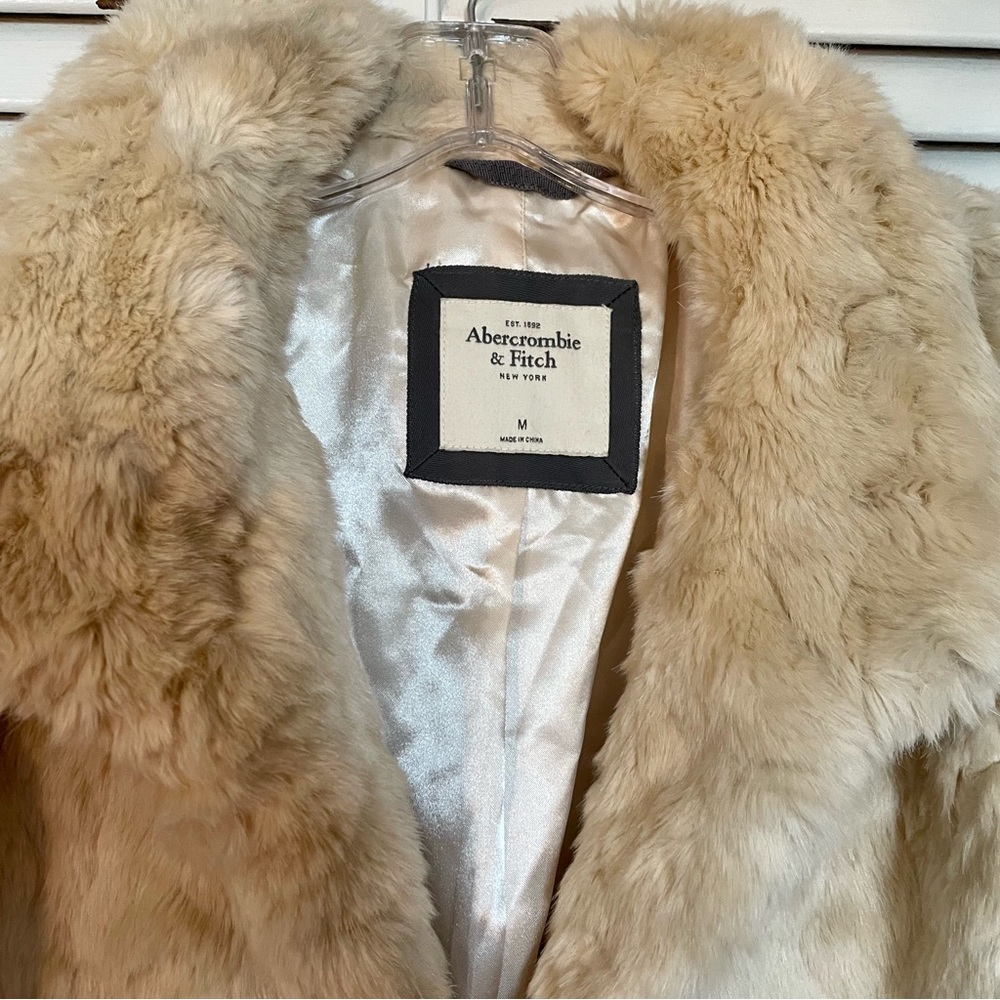 Abercrombie Faux Fur Coat - Gem
